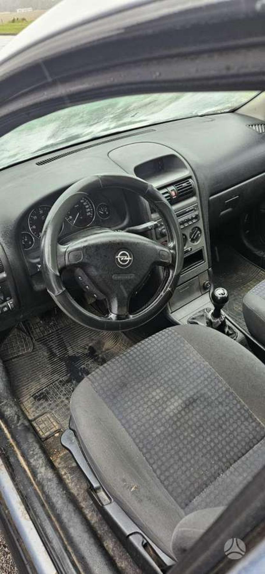 Pelēks Opel Astra 2003 Šauļi, ar dzinēja tilpumu 2.00 L un nobraukumu 319 tūkst. km par 550 €, foto 6 vietnē AUTOMOTO.COM.LV
