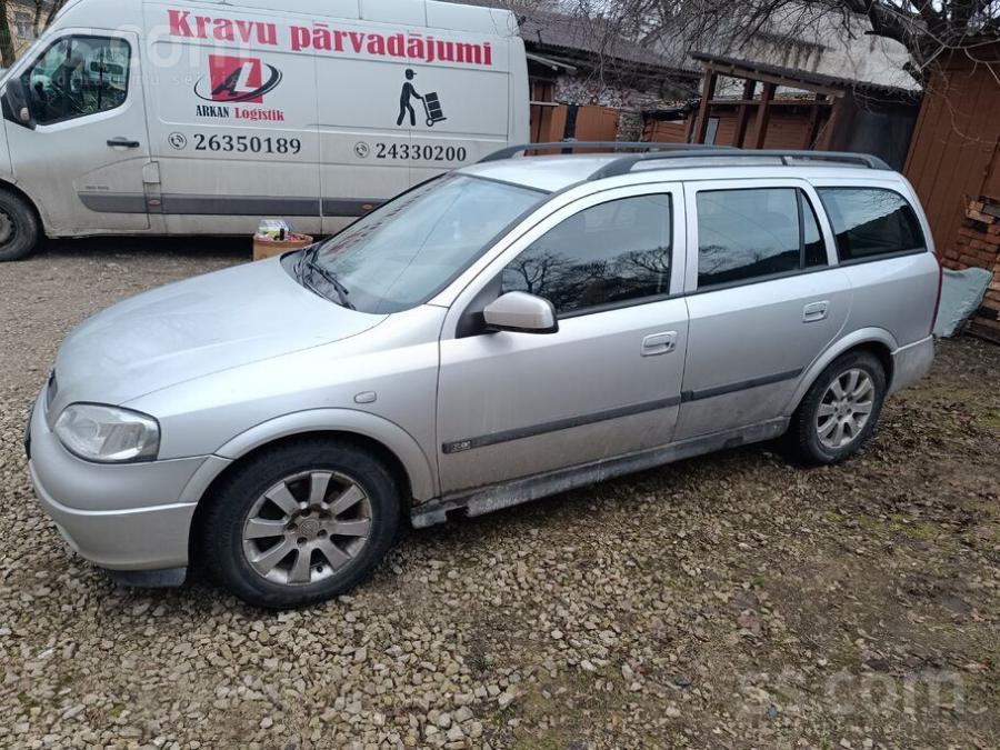 Pelēks Opel Astra 2004 Rīga, ar dzinēja tilpumu 2.00 L un nobraukumu 305 tūkst. km par 1200 €, foto 3 vietnē AUTOMOTO.COM.LV