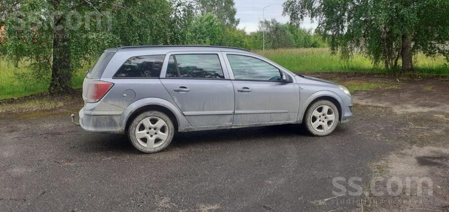 Pelēks Opel Astra 2007 Jēkabpils, ar dzinēja tilpumu 1.90 L un nobraukumu 336 tūkst. km par 5000 €, foto 3 vietnē AUTOMOTO.COM.LV