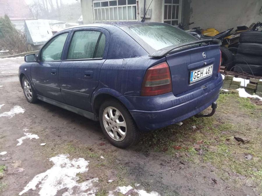 Pelēks Opel Astra 2007 Viļņa, ar dzinēja tilpumu 2.20 L un nobraukumu 200 tūkst. km par 550 €, foto 1 vietnē AUTOMOTO.COM.LV