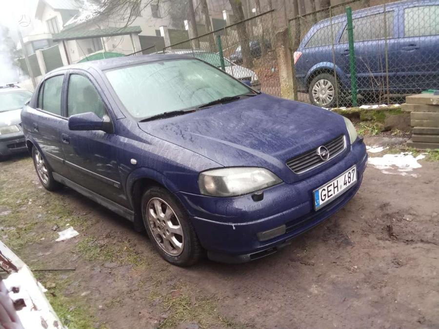 Pelēks Opel Astra 2007 Viļņa, ar dzinēja tilpumu 2.20 L un nobraukumu 200 tūkst. km par 550 €, foto 3 vietnē AUTOMOTO.COM.LV
