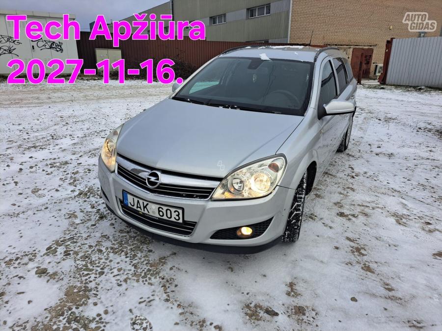 Pelēks Opel Astra 2007 Kauņa, ar dzinēja tilpumu 1.90 L un nobraukumu 275 tūkst. km par 1290 €, foto 1 vietnē AUTOMOTO.COM.LV