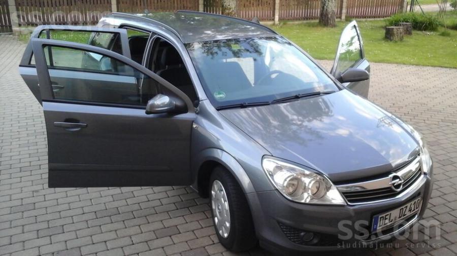 Grey Opel Astra 2007 in Ogre, with an engine capacity of 1.60 L and mileage of 249 thousand km for 2350 €, photo 19 on AUTOMOTO.COM.LV
