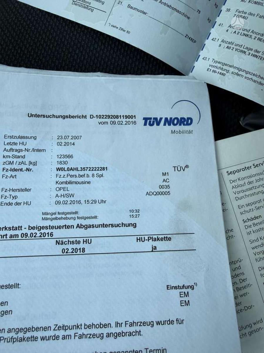 Pelēks Opel Astra 2008 Jurbarkas, ar dzinēja tilpumu 1.36 L un nobraukumu 160 tūkst. km par 1999 €, foto 15 vietnē AUTOMOTO.COM.LV