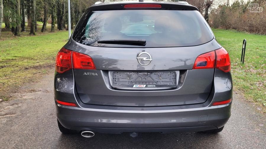 Pelēks Opel Astra 2011 Kretinga, ar dzinēja tilpumu 1.40 L un nobraukumu 197 tūkst. km par 4300 €, foto 5 vietnē AUTOMOTO.COM.LV