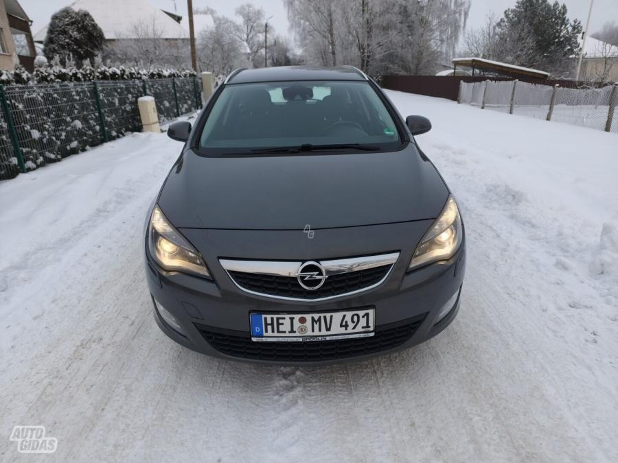 Pelēks Opel Astra 2011 Jurbarkas, ar dzinēja tilpumu 2.00 L un nobraukumu 276 tūkst. km par 3450 €, foto 7 vietnē AUTOMOTO.COM.LV