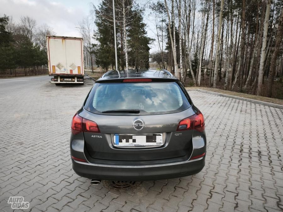 Pelēks Opel Astra 2011 Jurbarkas, ar dzinēja tilpumu 2.00 L un nobraukumu 276 tūkst. km par 2750 €, foto 8 vietnē AUTOMOTO.COM.LV