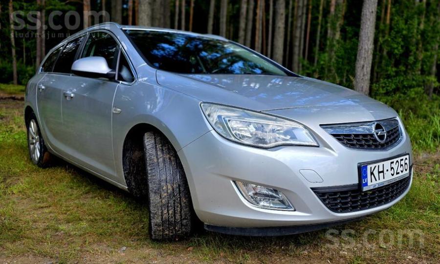 Серый Опель Астра 2012 в Тукумс, объемом двигателя 1.70 л и пробегом 220 тыс. км за 3150 €, фото 4 на AUTOMOTO.COM.LV