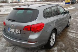 Pelēks Opel Astra 2012 Jēkabpils, ar dzinēja tilpumu 1.70 L un nobraukumu 235 tūkst. km par 5600 €, foto 8 vietnē AUTOMOTO.COM.LV