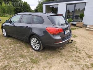 Pelēks Opel Astra 2012 Kuldīga, ar dzinēja tilpumu 2.00 L un nobraukumu 269 tūkst. km par 4890 €, foto 5 vietnē AUTOMOTO.COM.LV