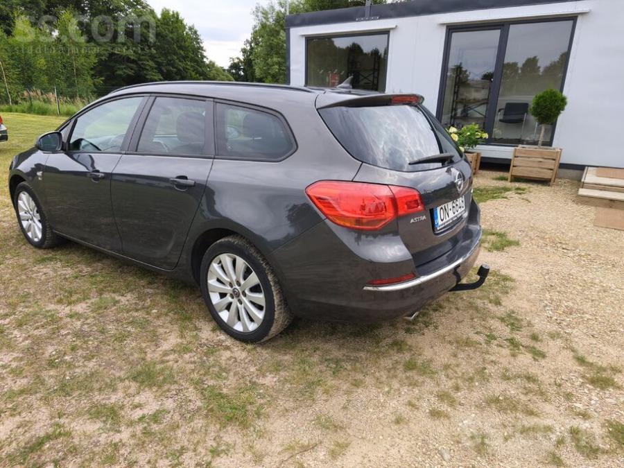 Pelēks Opel Astra 2012 Kuldīga, ar dzinēja tilpumu 2.00 L un nobraukumu 269 tūkst. km par 4890 €, foto 5 vietnē AUTOMOTO.COM.LV