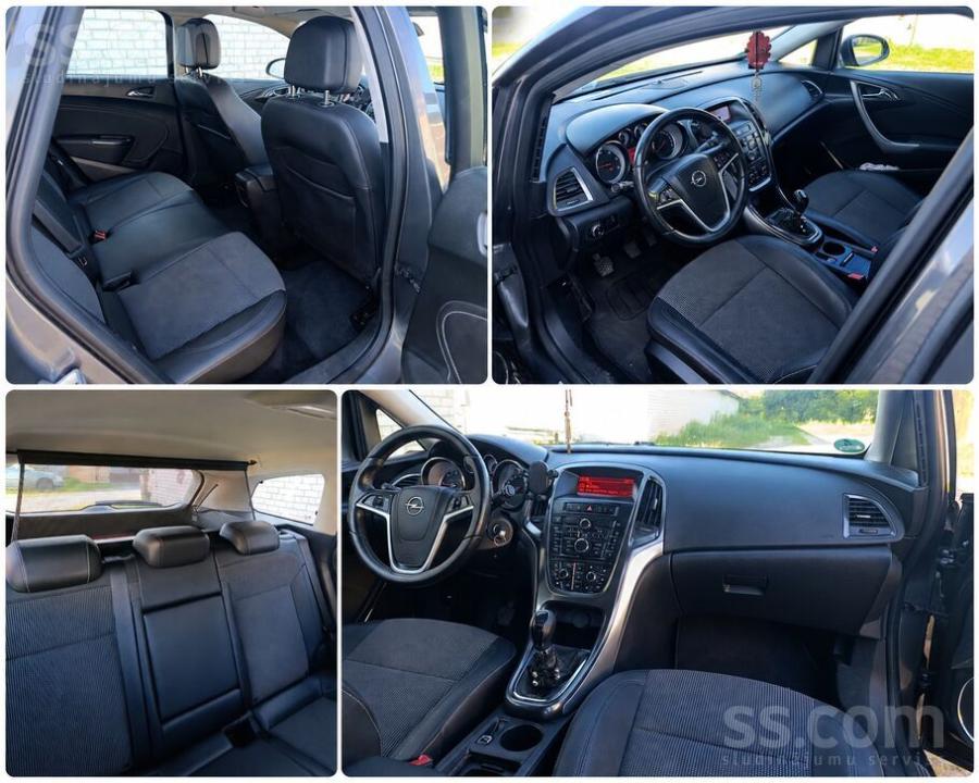 Grey Opel Astra 2012 in Jelgava, with an engine capacity of 1.70 L and mileage of 250 thousand km for 3250 €, photo 16 on AUTOMOTO.COM.LV