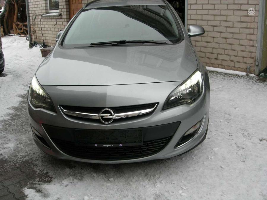 Pelēks Opel Astra 2013 Kauņa, ar dzinēja tilpumu 1.69 L un nobraukumu 290 tūkst. km par 3199 €, foto 1 vietnē AUTOMOTO.COM.LV