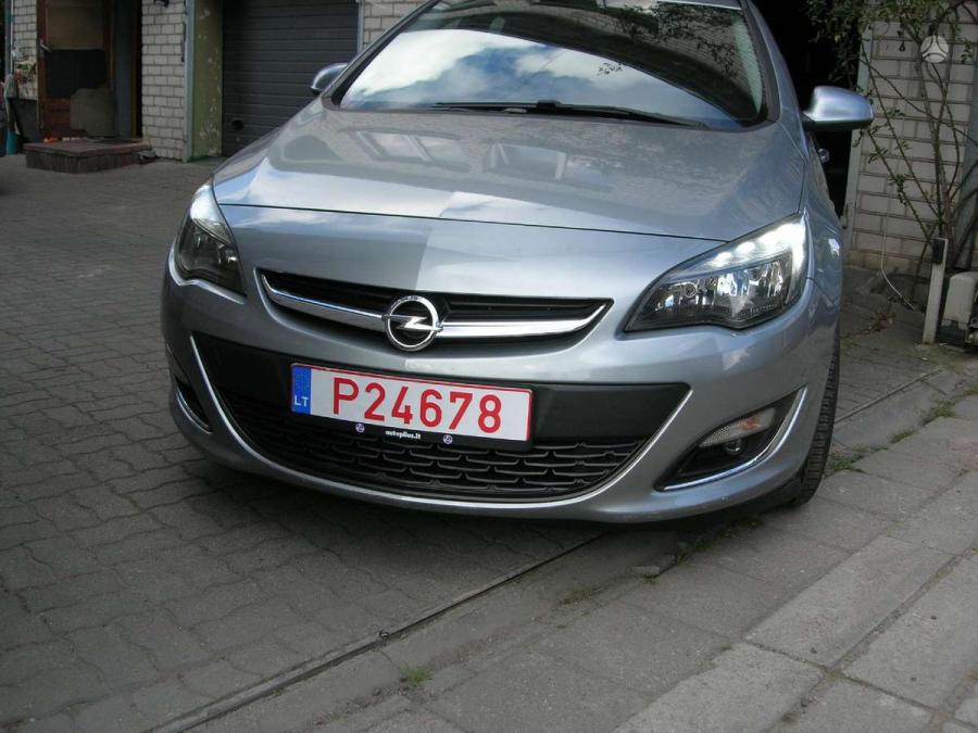 Pelēks Opel Astra 2013 Kauņa, ar dzinēja tilpumu 1.69 L un nobraukumu 290 tūkst. km par 3199 €, foto 6 vietnē AUTOMOTO.COM.LV