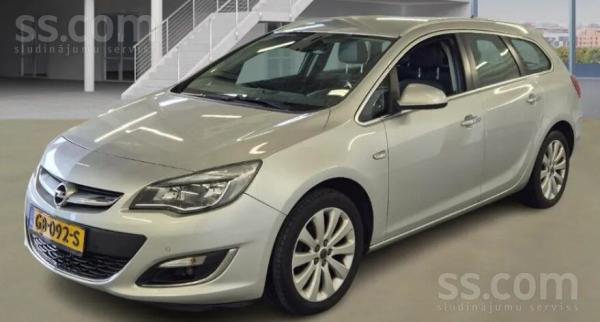 Pelēks Opel Astra 2013 Rīga, ar dzinēja tilpumu 1.40 L un nobraukumu 213 tūkst. km par 3900 €, foto 1 vietnē AUTOMOTO.COM.LV
