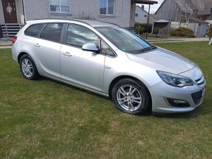 Pelēks Opel Astra 2013 Marijampole, ar dzinēja tilpumu 1.25 L un nobraukumu 270 tūkst. km par 2950 €, foto  vietnē AUTOMOTO.COM.LV