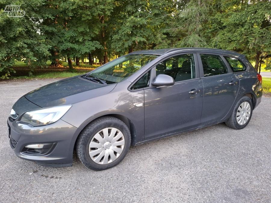 Pelēks Opel Astra 2013 Mažeikiai, ar dzinēja tilpumu 1.20 L un nobraukumu 324 tūkst. km par 3229 €, foto 1 vietnē AUTOMOTO.COM.LV