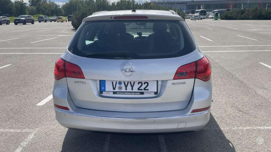 Pelēks Opel Astra 2013 Šauļi, ar dzinēja tilpumu 1.69 L un nobraukumu 238 tūkst. km par 3450 €, foto 7 vietnē AUTOMOTO.COM.LV