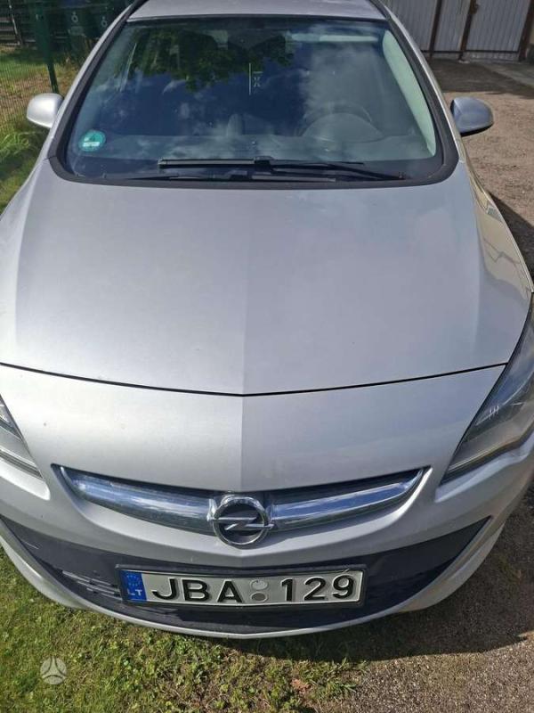 Pelēks Opel Astra 2013 Kauņa, ar dzinēja tilpumu 1.69 L un nobraukumu 245 tūkst. km par 3750 €, foto 1 vietnē AUTOMOTO.COM.LV