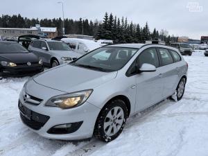 Pelēks Opel Astra 2014 Utena, ar dzinēja tilpumu 1.60 L un nobraukumu 250 tūkst. km par 3900 €, foto  vietnē AUTOMOTO.COM.LV