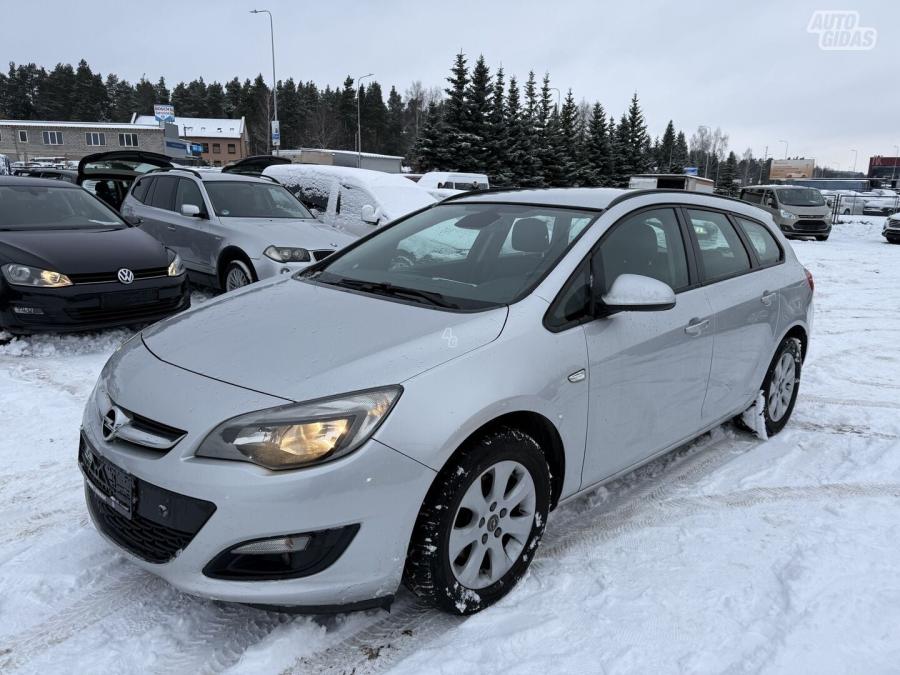 Pelēks Opel Astra 2014 Utena, ar dzinēja tilpumu 1.60 L un nobraukumu 250 tūkst. km par 3900 €, foto 1 vietnē AUTOMOTO.COM.LV