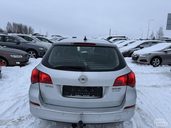 Pelēks Opel Astra 2014 Utena, ar dzinēja tilpumu 1.60 L un nobraukumu 250 tūkst. km par 3900 €, foto 5 vietnē AUTOMOTO.COM.LV