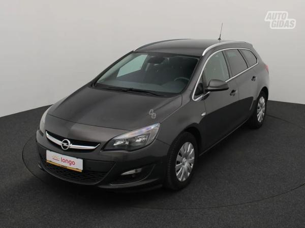 Pelēks Opel Astra 2014 Viļņa, ar dzinēja tilpumu 1.60 L un nobraukumu 114 tūkst. km par 5899 €, foto 1 vietnē AUTOMOTO.COM.LV