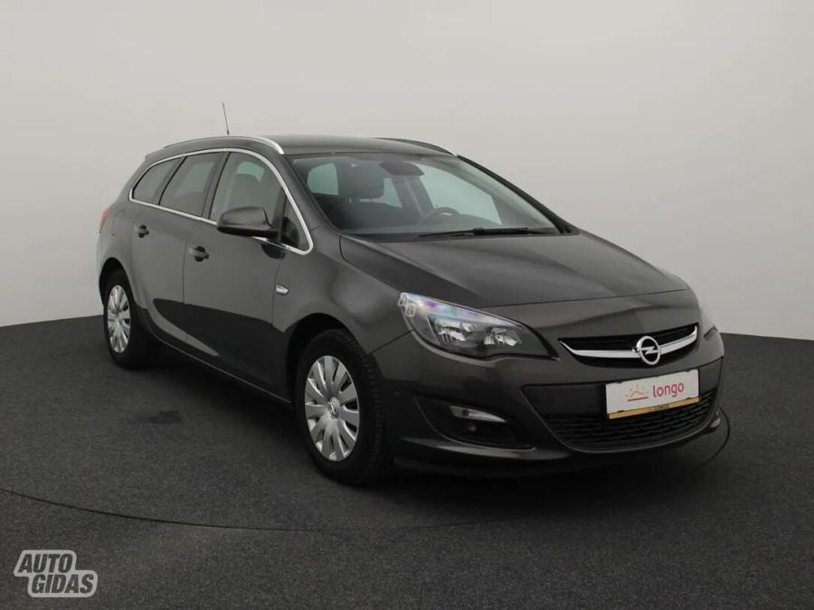 Grey Opel Astra 2014 in Vilnius, with an engine capacity of 1.60 L and mileage of 114 thousand km for 5899 €, photo 11 on AUTOMOTO.COM.LV
