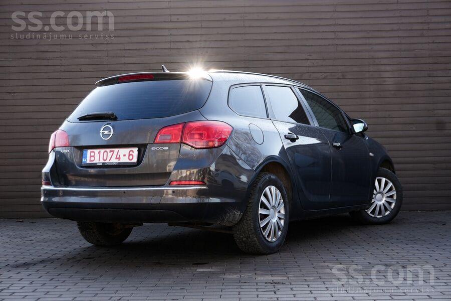 Серый Опель Астра 2014 в Рига, объемом двигателя 2.00 л и пробегом 324 тыс. км за 4490 €, фото 4 на AUTOMOTO.COM.LV