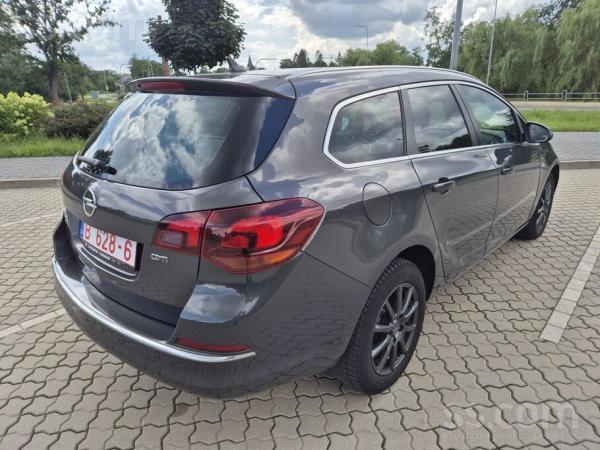 Pelēks Opel Astra 2014 Saldus, ar dzinēja tilpumu 2.00 L un nobraukumu 260 tūkst. km par 4990 €, foto 5 vietnē AUTOMOTO.COM.LV