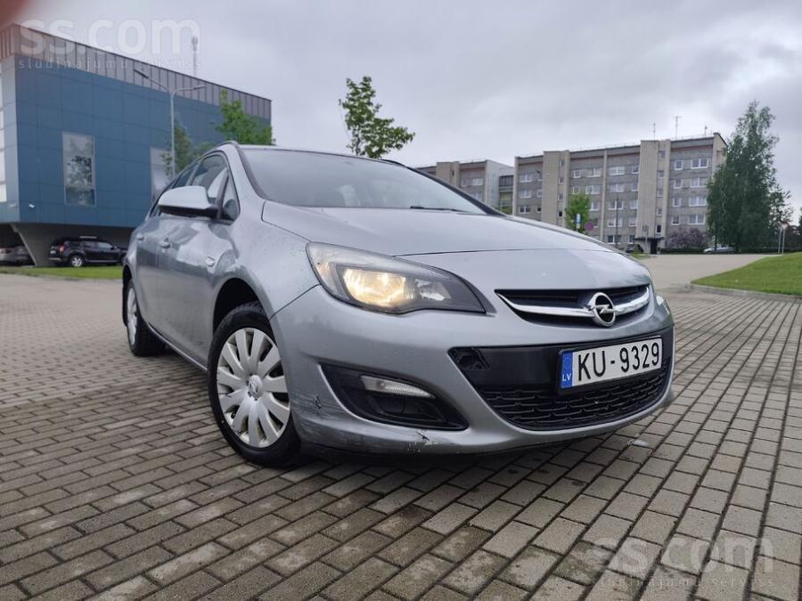 Pelēks Opel Astra 2014 Jēkabpils, ar dzinēja tilpumu 1.70 L un nobraukumu 309 tūkst. km par 2100 €, foto 4 vietnē AUTOMOTO.COM.LV