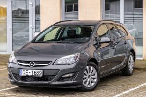 Grey Opel Astra 2014 in Riga, with an engine capacity of 1.70 L and mileage of 248 thousand km for 4990 €, photo  on AUTOMOTO.COM.LV