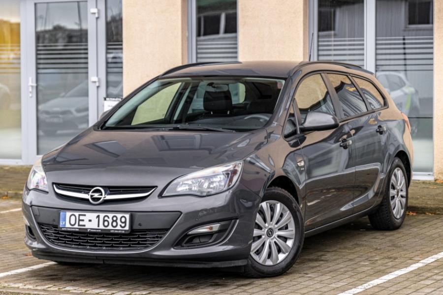 Pelēks Opel Astra 2014 Rīga, ar dzinēja tilpumu 1.70 L un nobraukumu 248 tūkst. km par 4990 €, foto 1 vietnē AUTOMOTO.COM.LV