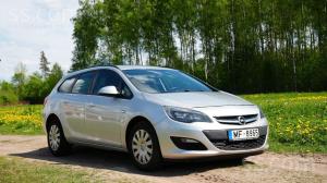 Pelēks Opel Astra 2014 Rīga, ar dzinēja tilpumu 1.60 L un nobraukumu 225 tūkst. km par 2400 €, foto  vietnē AUTOMOTO.COM.LV