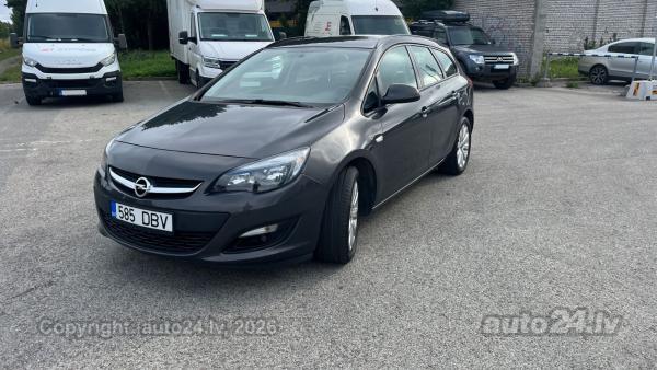 Grey Opel Astra 2014 in Tallinn, with an engine capacity of 1.70 L and mileage of 281 thousand km for 4180 €, photo 2 on AUTOMOTO.COM.LV