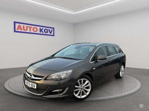 Grey Opel Astra 2014 in Kaunas, with an engine capacity of 1.40 L and mileage of 149 thousand km for 6499 €, photo  on AUTOMOTO.COM.LV