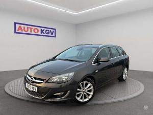 Grey Opel Astra 2014 in Kaunas, with an engine capacity of 1.40 L and mileage of 149 thousand km for 6499 €, photo  on AUTOMOTO.COM.LV