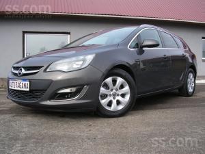 Grey Opel Astra 2014 in Riga, with an engine capacity of 1.70 L and mileage of 231 thousand km for 5850 €, photo 10 on AUTOMOTO.COM.LV