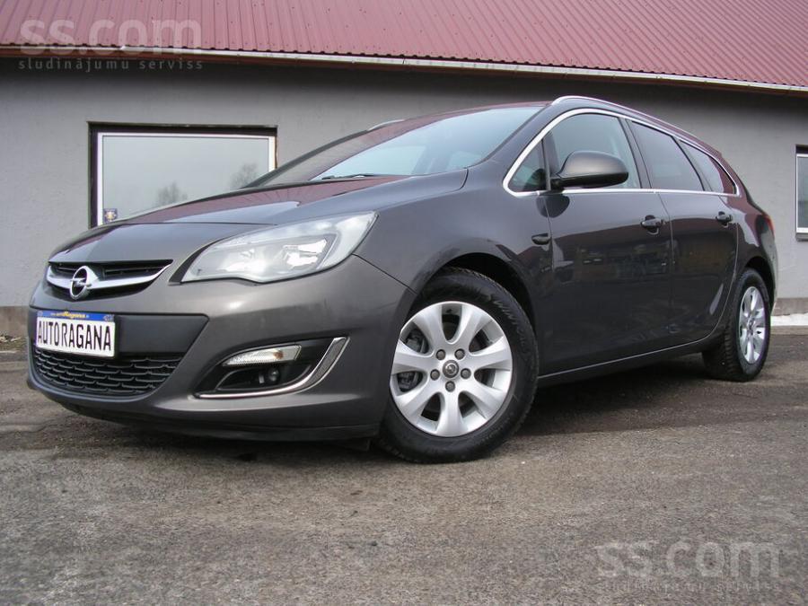 Grey Opel Astra 2014 in Riga, with an engine capacity of 1.70 L and mileage of 231 thousand km for 5850 €, photo 10 on AUTOMOTO.COM.LV