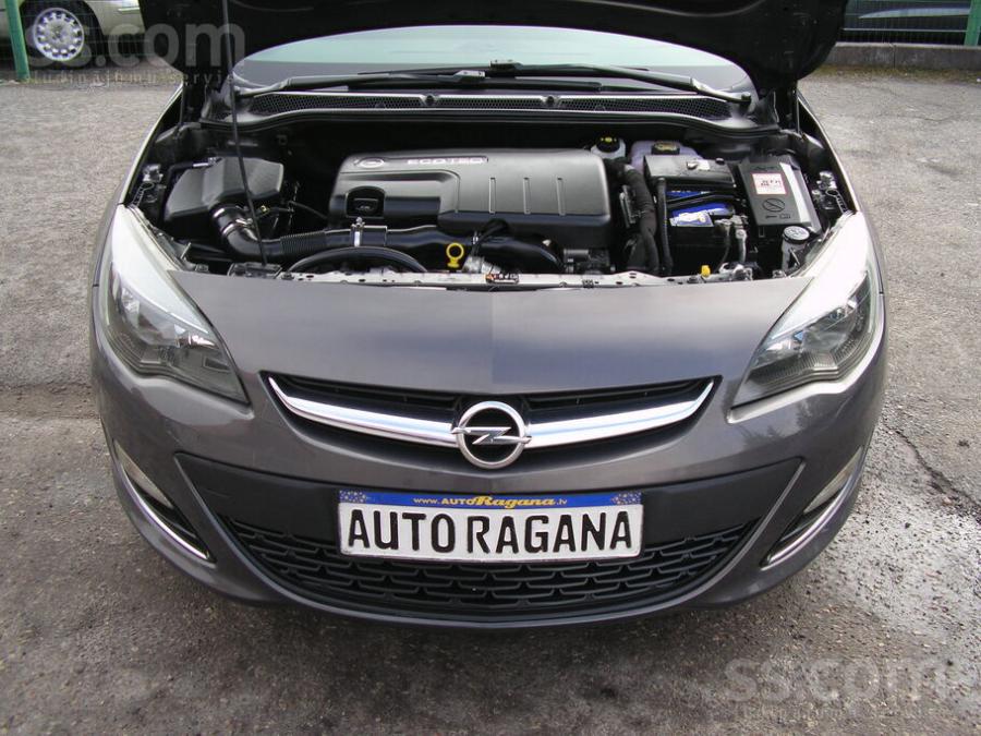 Grey Opel Astra 2014 in Riga, with an engine capacity of 1.70 L and mileage of 231 thousand km for 5850 €, photo 27 on AUTOMOTO.COM.LV