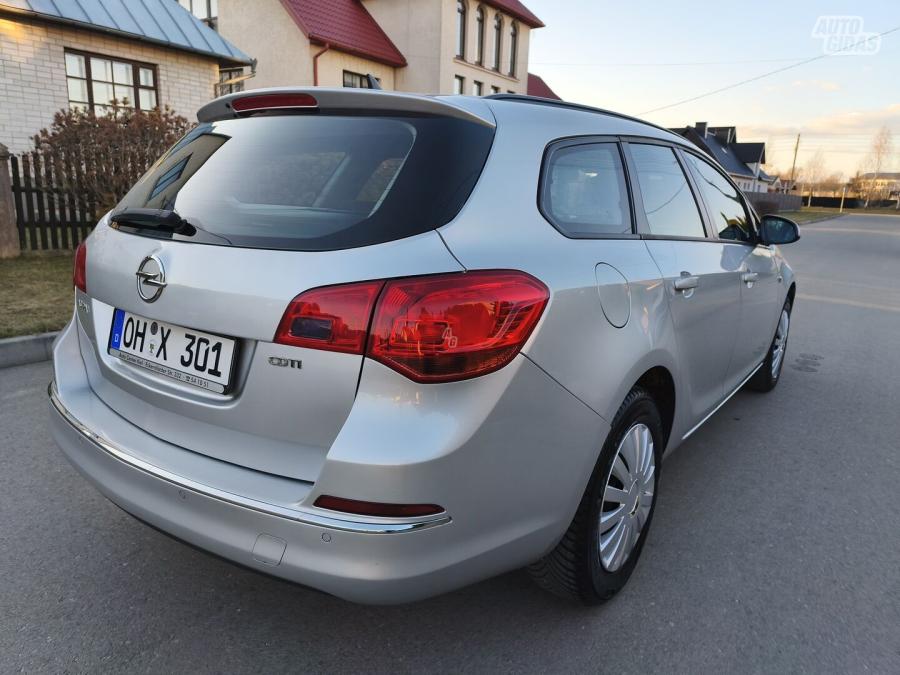 Pelēks Opel Astra 2015 Mažeikiai, ar dzinēja tilpumu 1.60 L un nobraukumu 178 tūkst. km par 4250 €, foto 5 vietnē AUTOMOTO.COM.LV