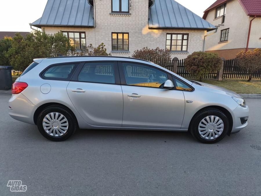 Pelēks Opel Astra 2015 Mažeikiai, ar dzinēja tilpumu 1.60 L un nobraukumu 178 tūkst. km par 4250 €, foto 6 vietnē AUTOMOTO.COM.LV