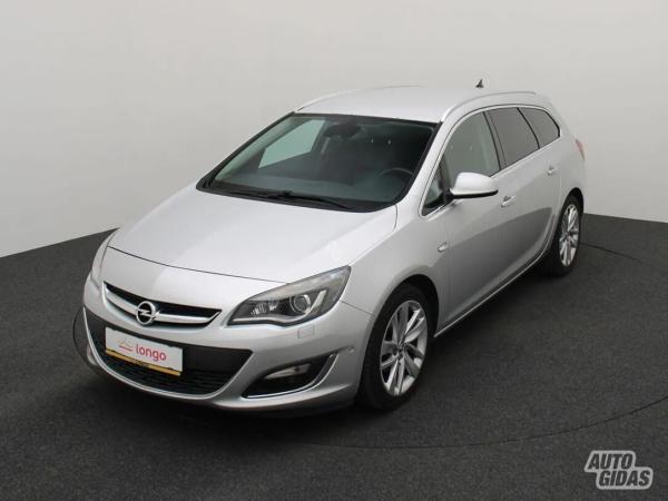Pelēks Opel Astra 2015 Viļņa, ar dzinēja tilpumu 1.40 L un nobraukumu 175 tūkst. km par 6499 €, foto 1 vietnē AUTOMOTO.COM.LV