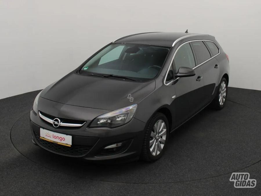 Pelēks Opel Astra 2015 Viļņa, ar dzinēja tilpumu 1.60 L un nobraukumu 229 tūkst. km par 5499 €, foto 1 vietnē AUTOMOTO.COM.LV