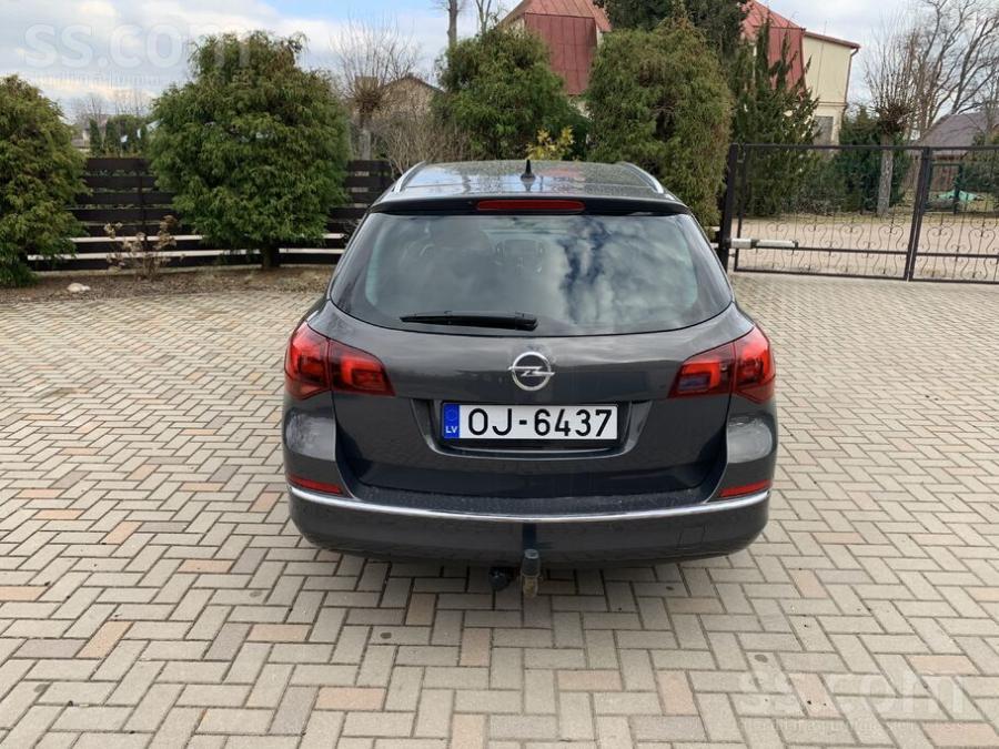 Pelēks Opel Astra 2015 Ogre, ar dzinēja tilpumu 1.60 L un nobraukumu 233 tūkst. km par 5350 €, foto 6 vietnē AUTOMOTO.COM.LV