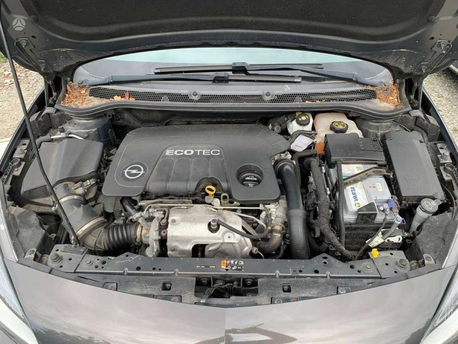 Pelēks Opel Astra 2015 Utena, ar dzinēja tilpumu 1.60 L un nobraukumu 139 tūkst. km par 3599 €, foto 11 vietnē AUTOMOTO.COM.LV