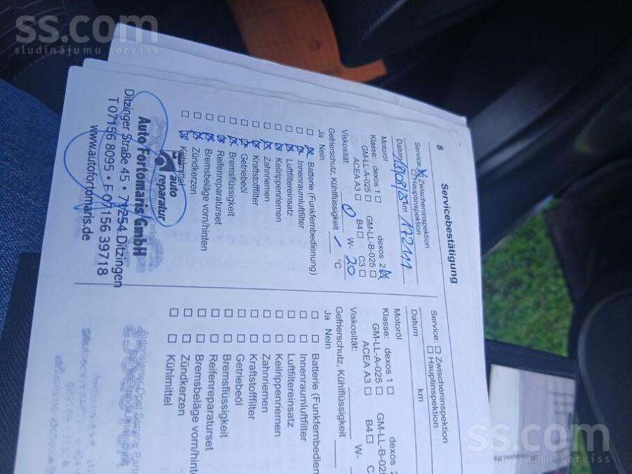 Серый Опель Астра 2015 в Тукумс, объемом двигателя 1.60 л и пробегом 0 тыс. км за 4100 €, фото 21 на AUTOMOTO.COM.LV