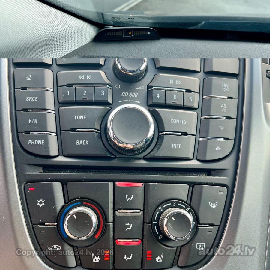 Grey Opel Astra 2015 in Tallinn, with an engine capacity of 1.70 L and mileage of 190 thousand km for 4490 €, photo 18 on AUTOMOTO.COM.LV