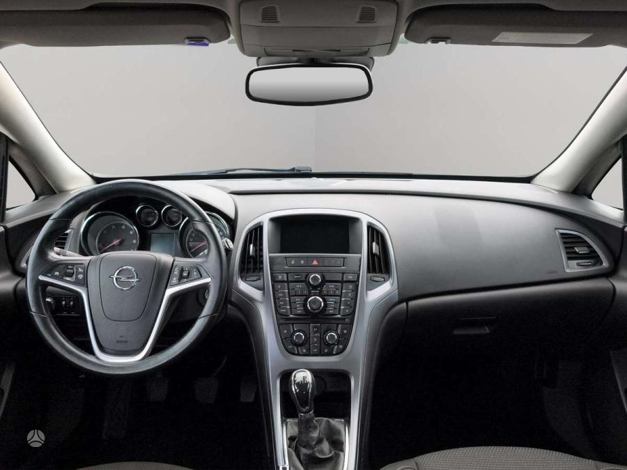 Grey Opel Astra 2015 in Vilnius, with an engine capacity of 1.60 L and mileage of 196 thousand km for 5999 €, photo 13 on AUTOMOTO.COM.LV