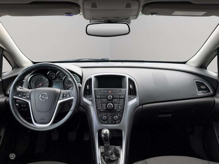 Grey Opel Astra 2015 in Vilnius, with an engine capacity of 1.60 L and mileage of 196 thousand km for 5999 €, photo 13 on AUTOMOTO.COM.LV